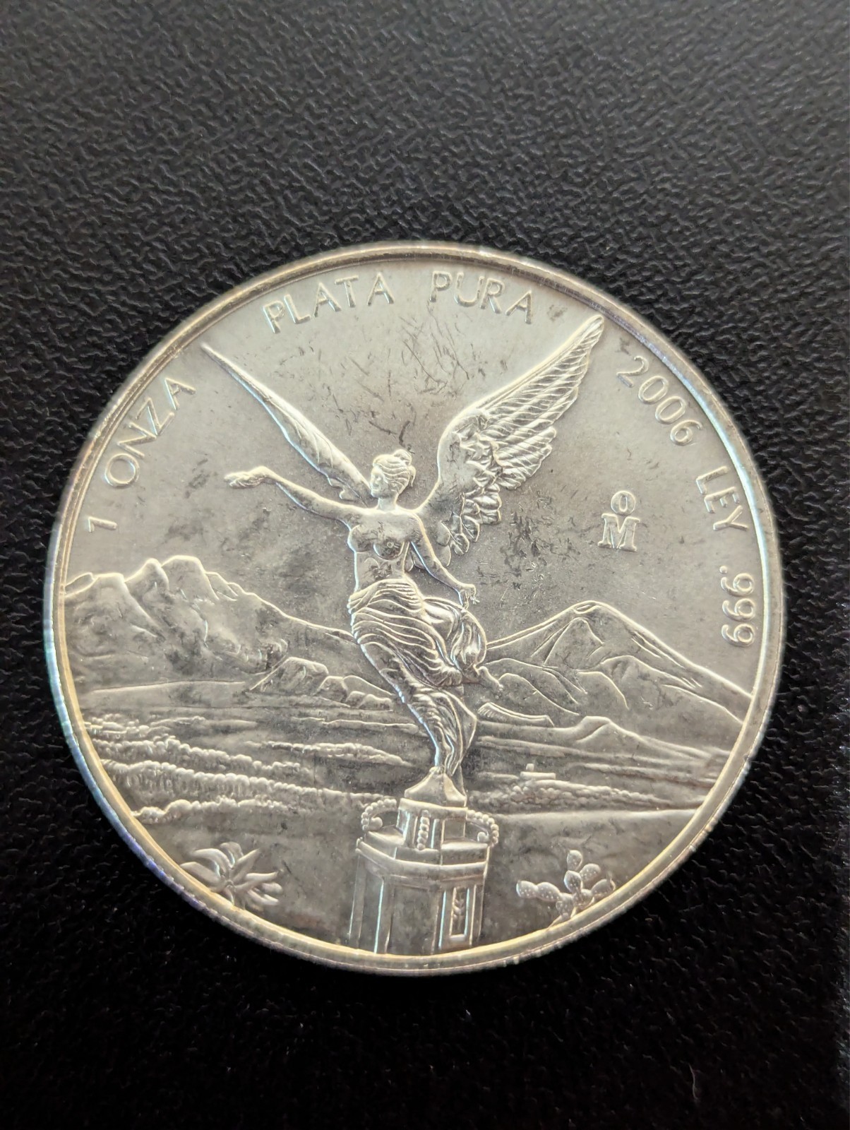 2006 1 Oz 999 SILVER MEXICO Libertad Pura Plata Coin Limited Mint Round ...