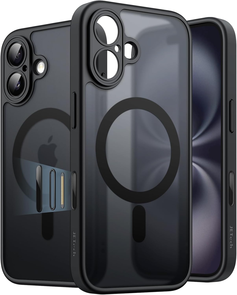Jetech Magnetic Case for Iphone 16 6.1-Inch with Camera Control Button ...