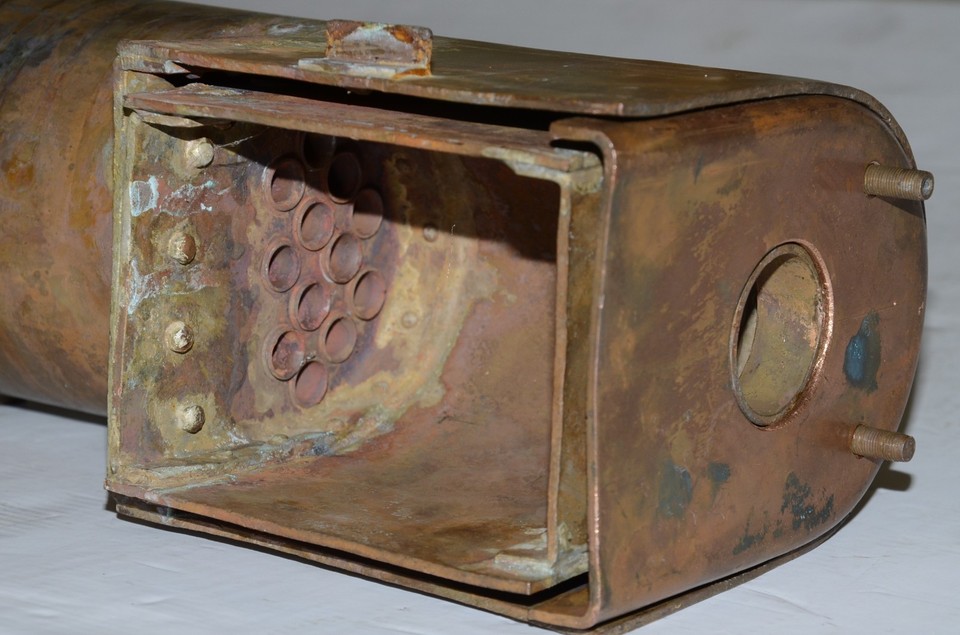 Almost finished 5" Dougal live steam loco copper boiler for 0-4-0 ...