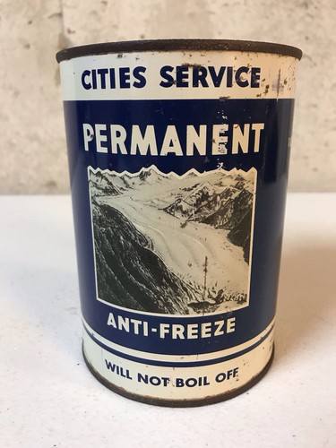 MAKE OFFER Cities Service Anti-freeze Quart Metal Can | eBay