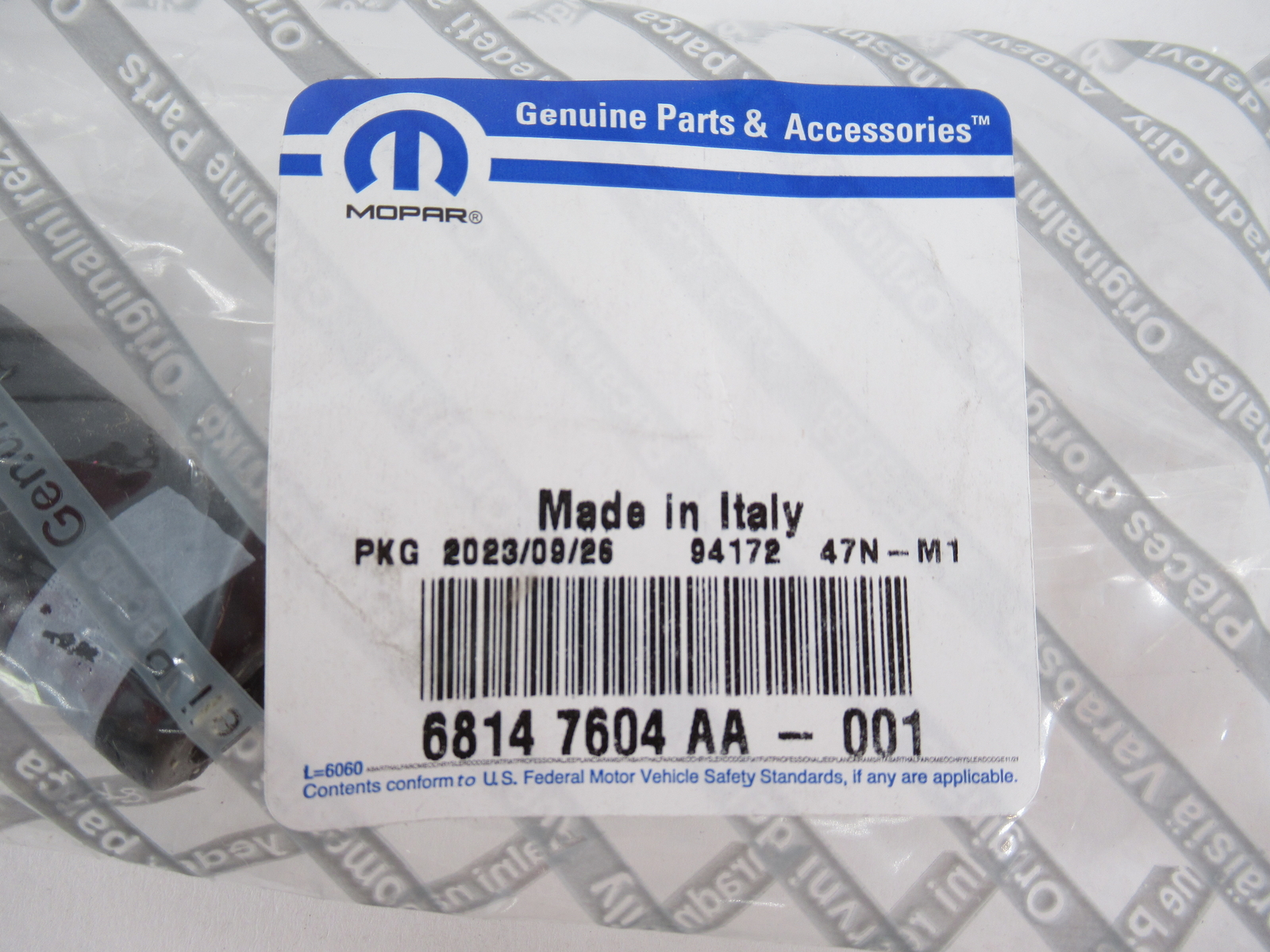 Genuine OEM Mopar Jeep 68147604AA Coolant Tube Hose 2014-2019 Grand ...