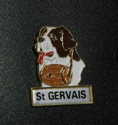 PIN'S LAPEL PIN PINS ANIMAL CHIEN DE MONTAGNE SAINT-BERNARD SAINT ...