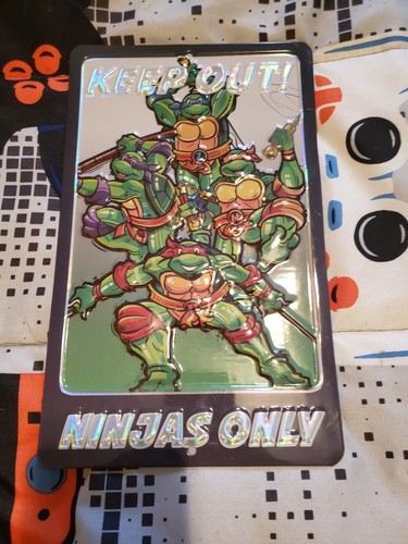 NEW Ninja Turtles “Keep Out Ninjas Only” Metal Sign TMNT * | eBay