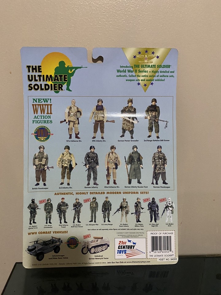 The Ultimate Soldier Axis Weapons Set Part 60050 NEW SEALED | eBay