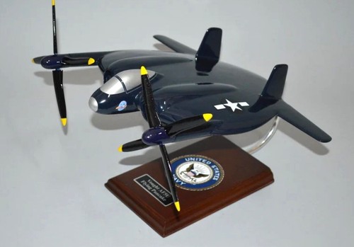 US Navy Chance Vought XF5U Flying Pancake Desk Display 1/28 Model SC ...