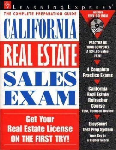 California Real Estate Sales Exam [With CDROM] by Learning Express ...
