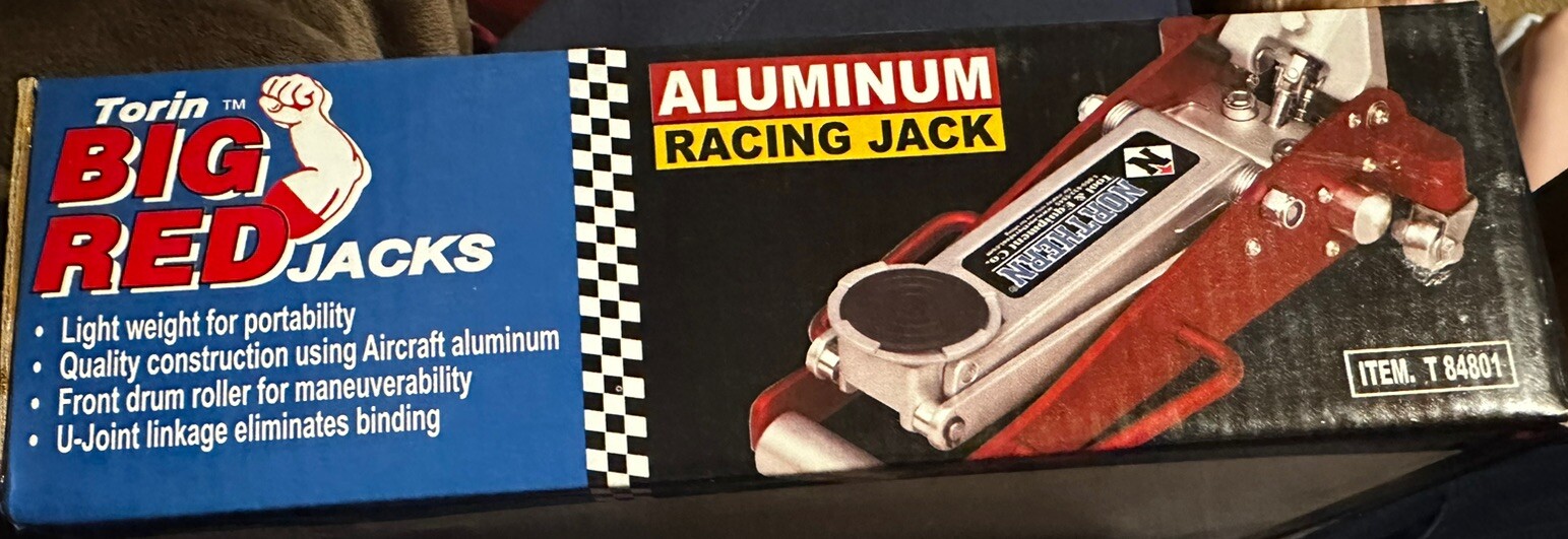 Minituare Torin Big Red Jacks Aluminum Racing Jack *FOR DISPLAY ONLY ...