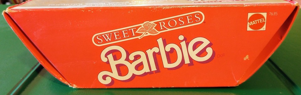 Vintage 1989 Mattel Sweet Roses Barbie Doll #7635 New in Box | eBay