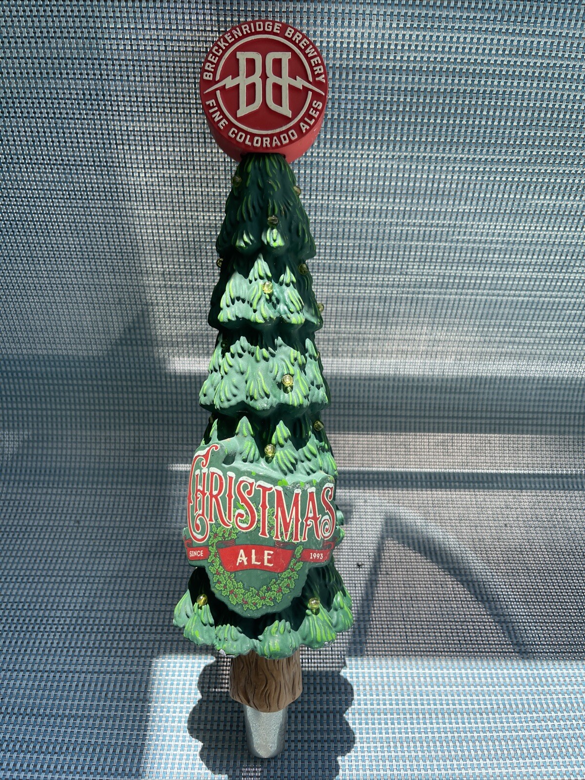 Breckenridge Brewery Christmas Ale Tree Beer Tap Handle | eBay