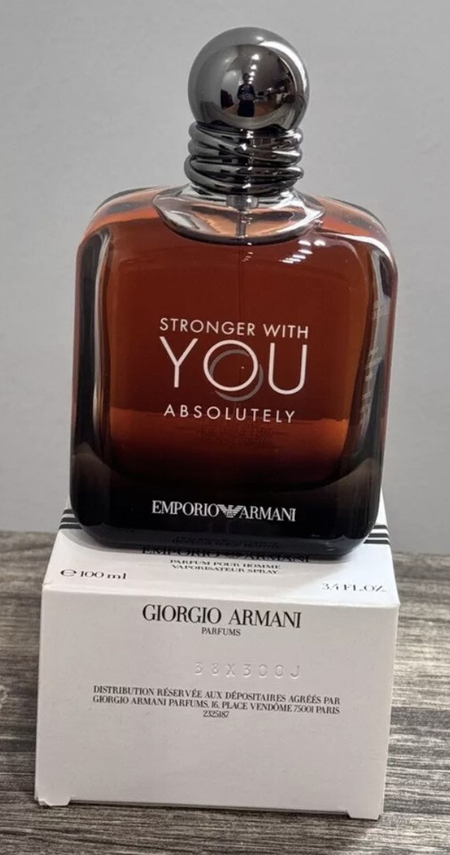 Emporio Armani Stronger With You Absolutely 3.4oz EDP Spray New In ...