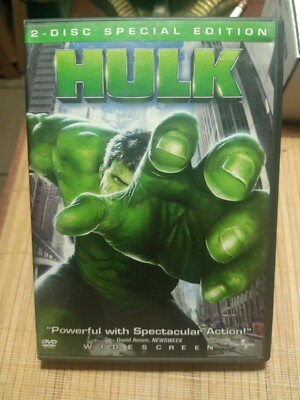 Hulk (DVD, 2003, 2-Disc Special Edition, Widescreen) NEW | eBay