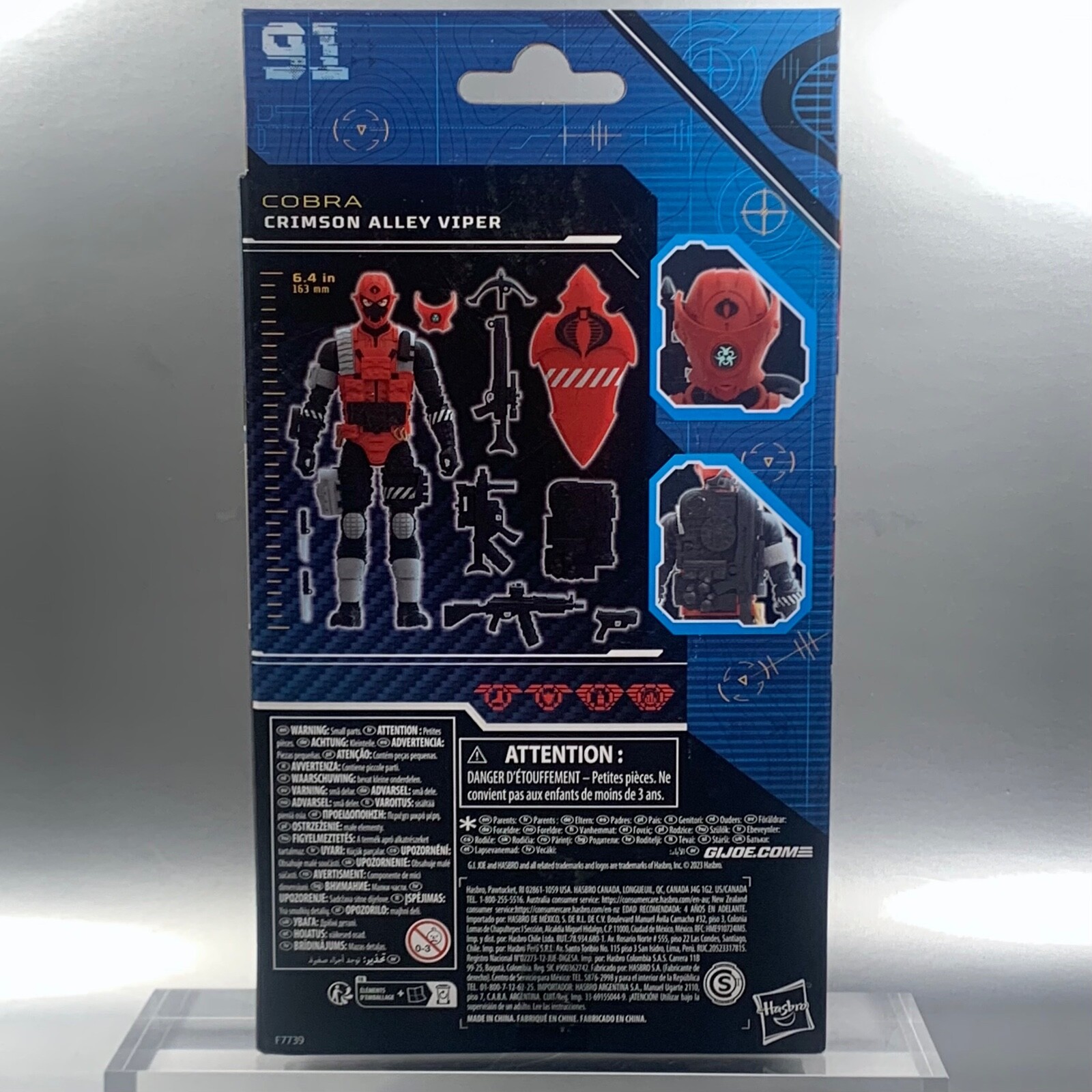 Hasbro G.I. Joe Classified Series Crimson Alley Viper 6 in Action ...