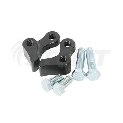 BLACK 1" INCH REAR LOWERING KIT For Harley Davidson Dyna Lowrider 95 ...