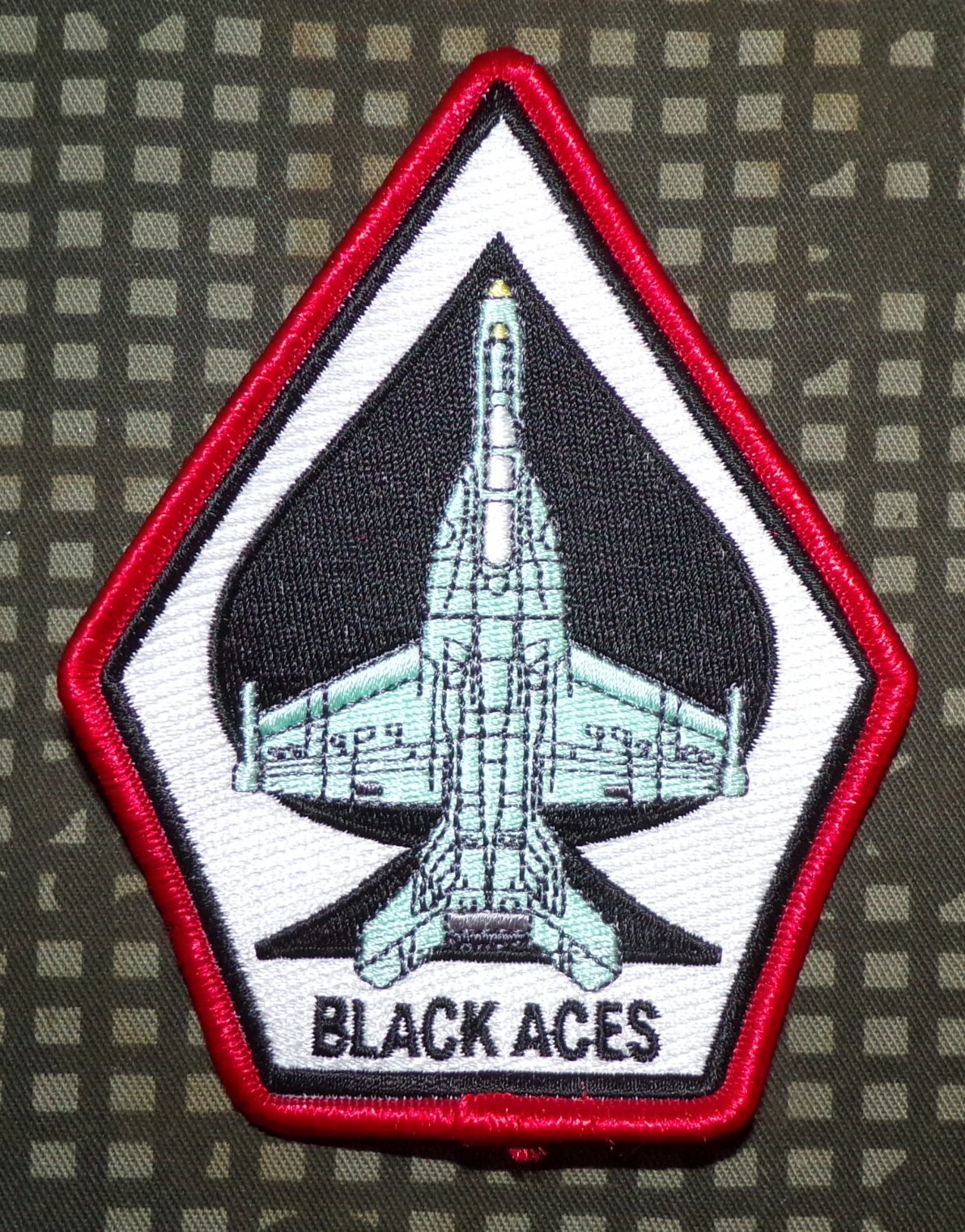 US Navy VFA-41 Strike Fighter Squadron Forty-One Black Aces Patch | eBay
