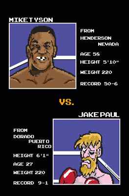 FAME: MIKE TYSON - PUNCH-OUT COMIC RD 2 - 200 Print Run - Individually ...