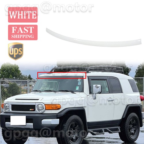 For Toyota FJ Cruiser 2007-2014 White Upper Top Windshield Reveal ...