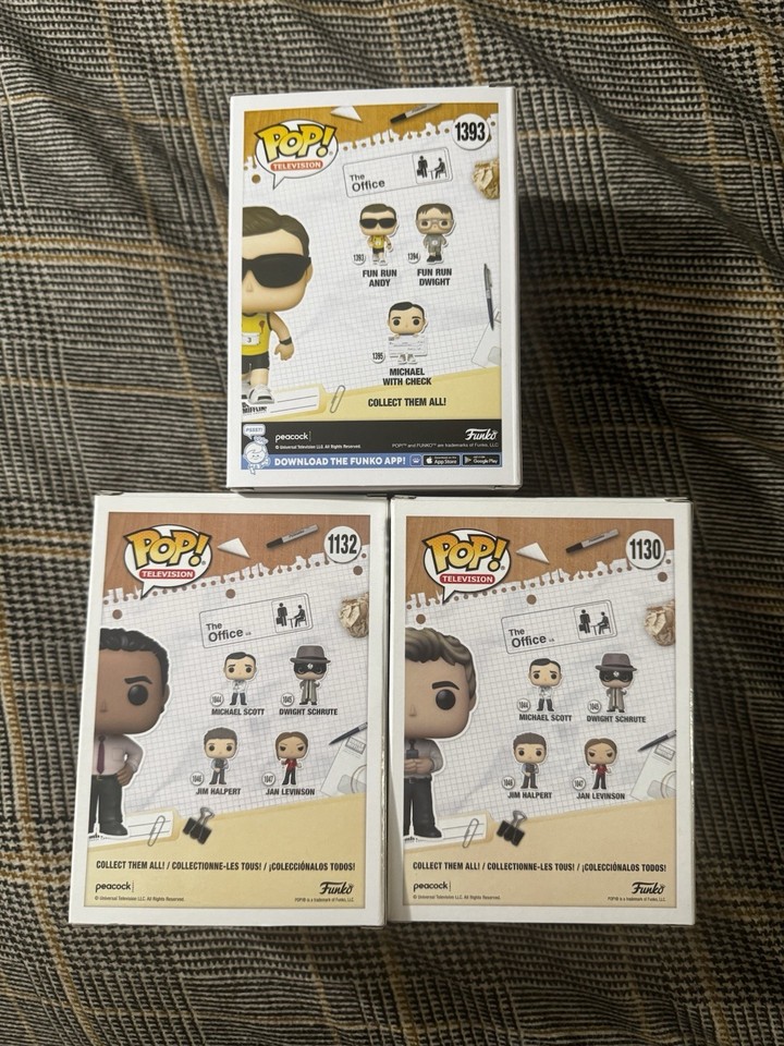 Funko POP THE OFFICE RYAN HOWARD / OSCAR MARTINEZ *EXCLUSIVES* & FUN ...