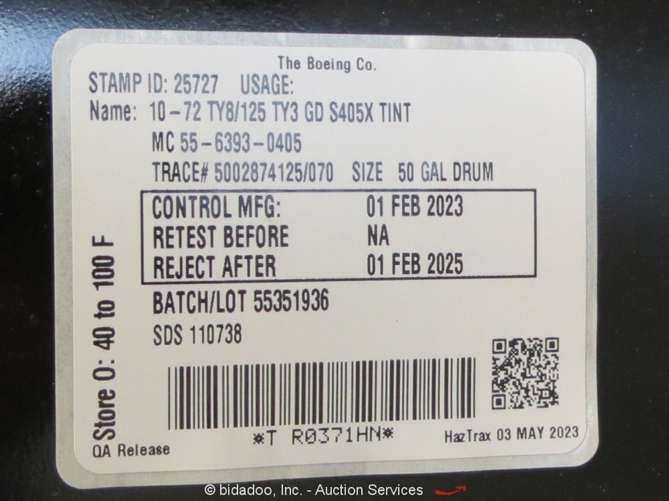 PPG Aerospace CA8000 Desothane HS Magenta Exterior Paint (50) Gal ...