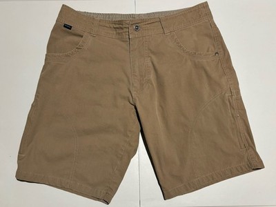 Kuhl Men's 33 Ramblr Shorts Khaki Vintage Patina Dye 5125 Performance ...