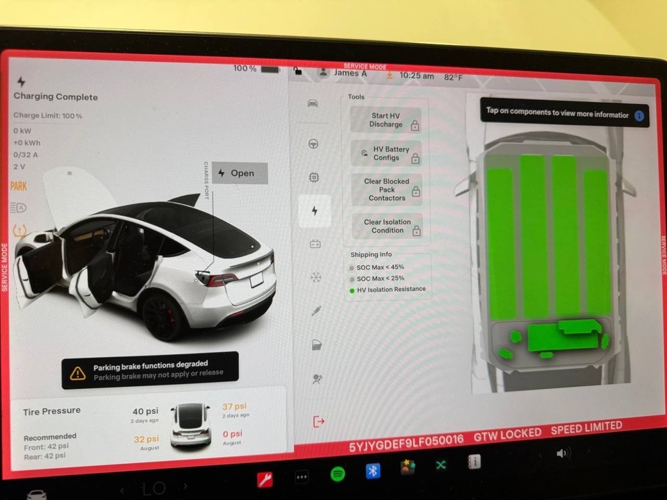 2020-2022 Tesla Model 3 Y Long Range Performance High Voltage Battery ...