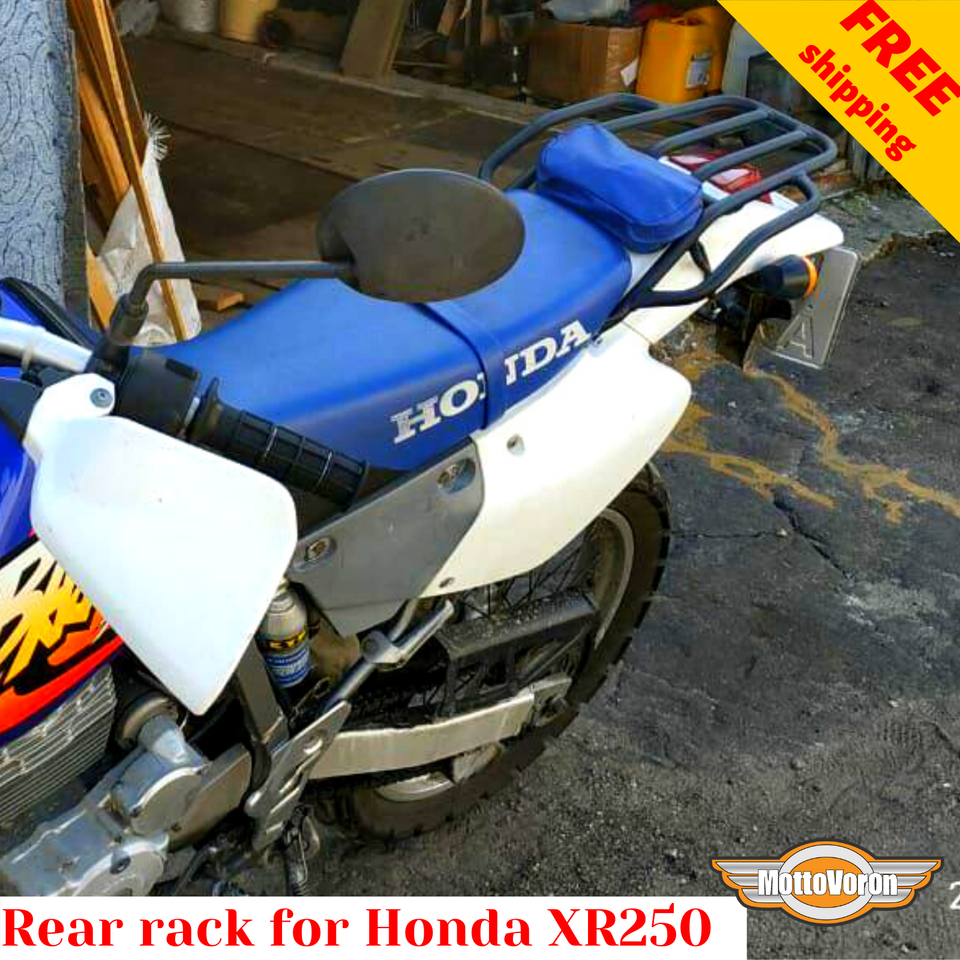 For Honda XR250R rear rack XR250 Baja Rear luggage rack Reinforced ...