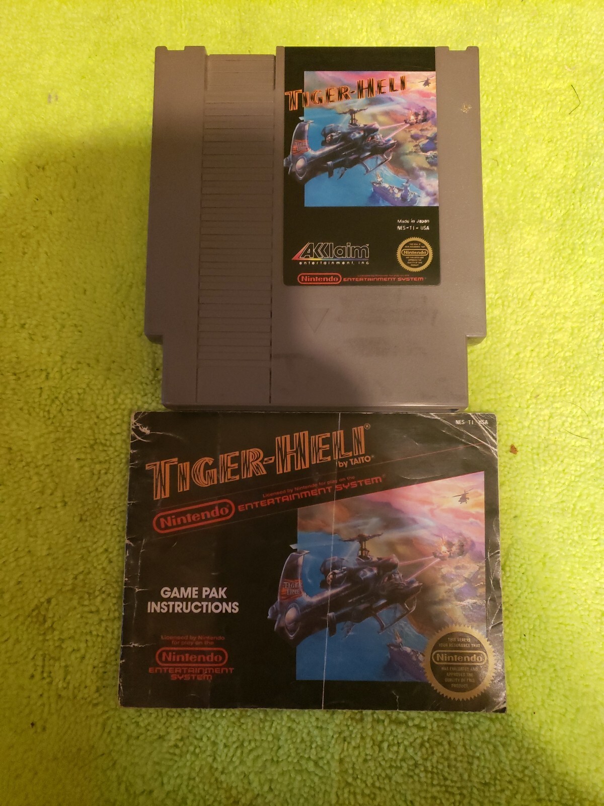 Tiger-Heli (Nintendo Entertainment System, 1987) 21481102038| eBay