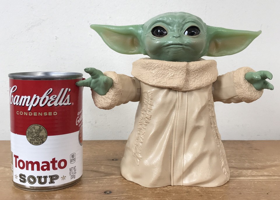 Hasbro The Child F1116 Star Wars Mandalorian Baby Yoda Grogu Toy ...