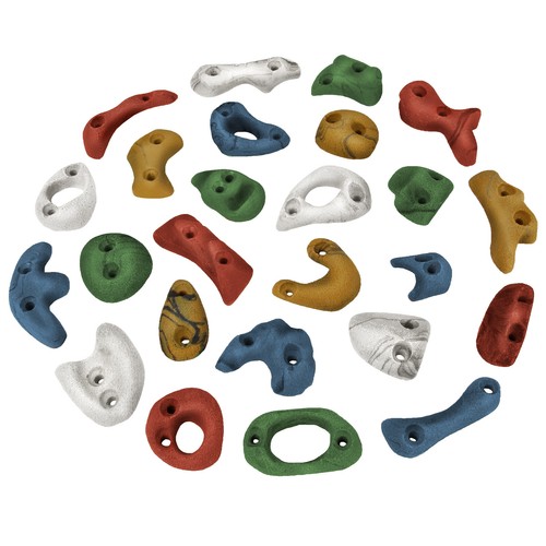 25 Klettergriffe Größe S Klettern Bouldern Griffe Sloper | eBay