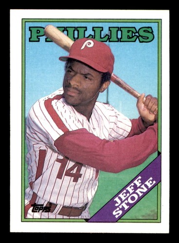 1988 Topps Baseball #154 Jeff Stone NM or Better *cc1 | eBay