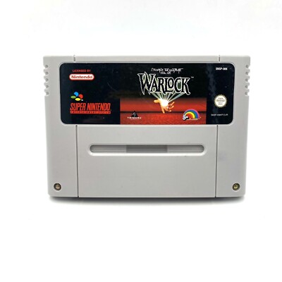 Beware The Ultimate Evil Of Warlock Super Nintendo SNES EUR | eBay