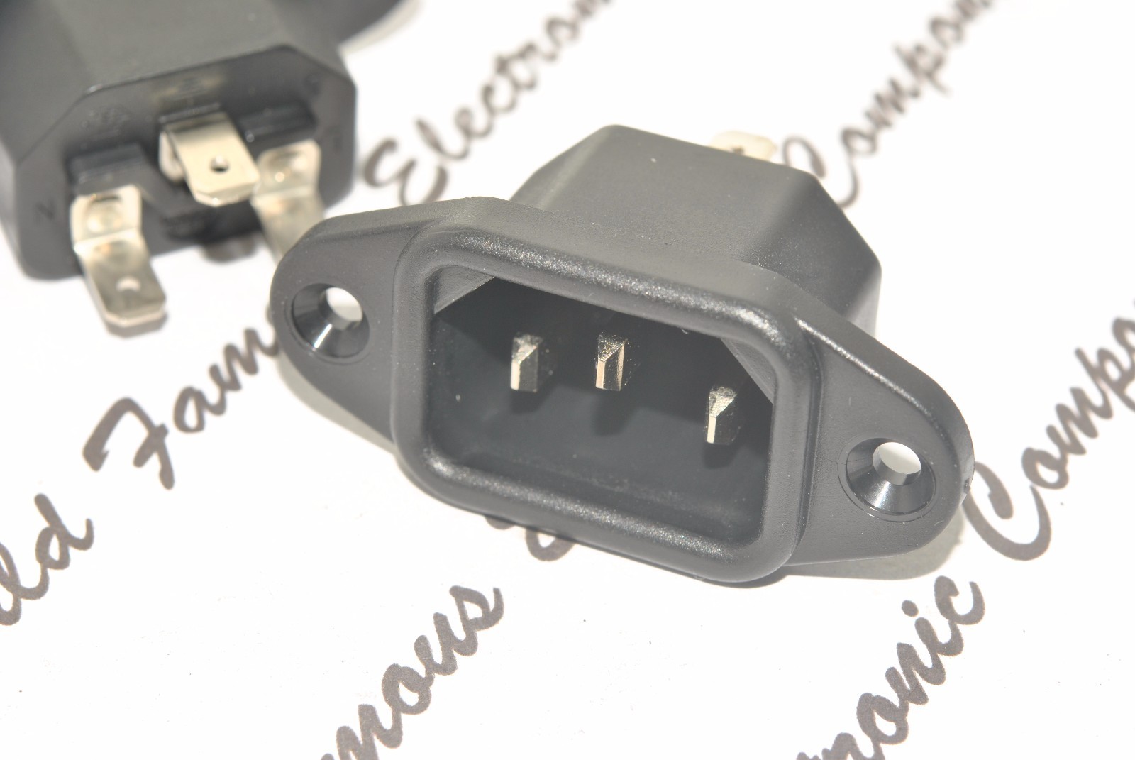 1pcs - SCHURTER 6162.0055 IEC Inlet C14 Socket AC 10A 250VAC | eBay