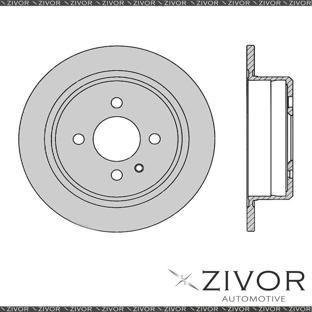 New PROTEX Rotor - Rear For BMW 320i E30 2D Sdn RWD 1983 - 1991 #DR671 ...
