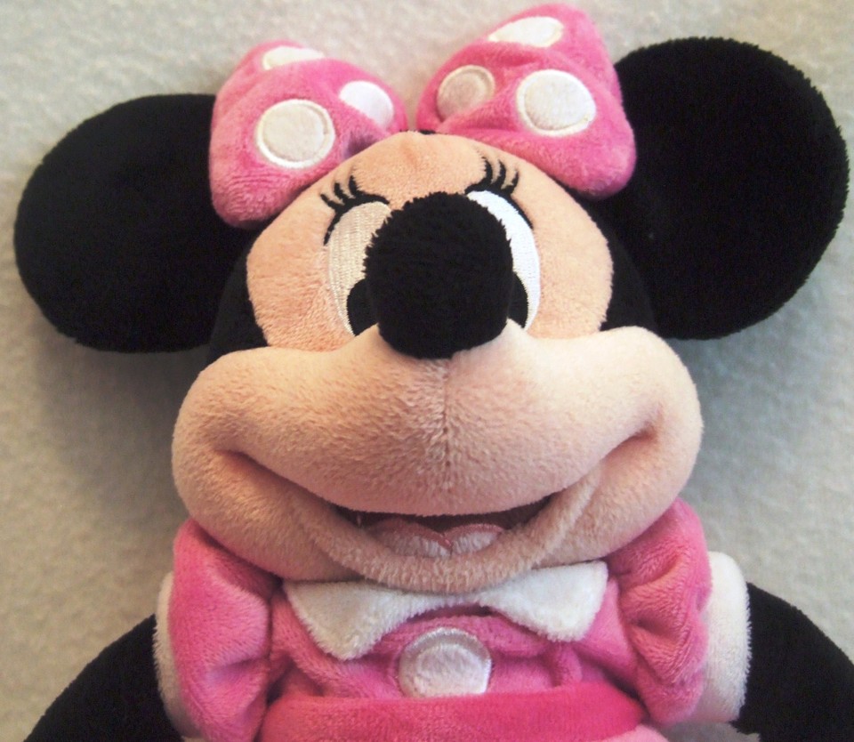 Disney Classic Minnie Mouse Plush Doll Medium 13" | eBay