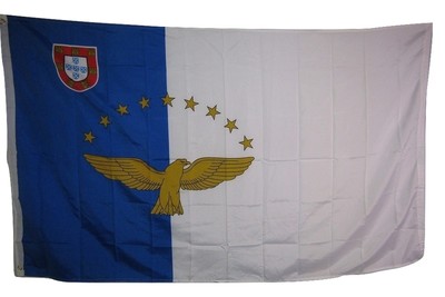 3x5 Azores Crest Eagle Stars Rough Tex Knitted Flag 3'x5' Banner Brass ...