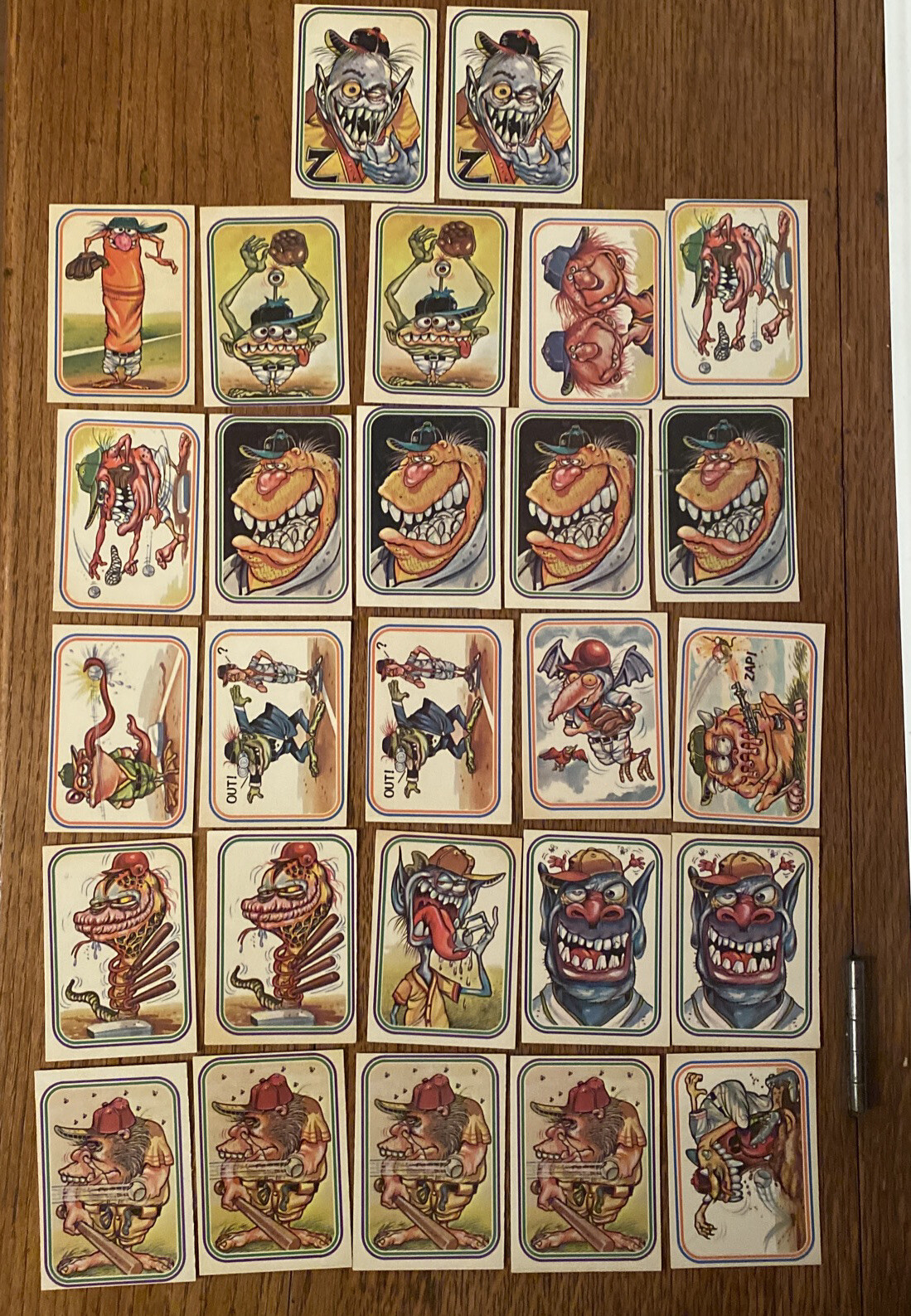 1973 Donruss Baseball Super Freaks Trading Cards Stickers Original ...