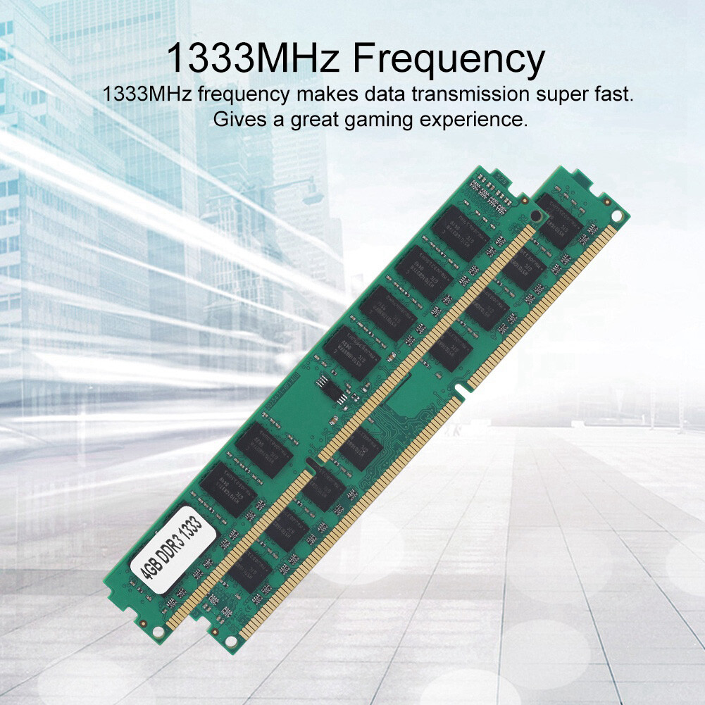 1333Mhz High Frequency DDR3 Memory RAM 4GB Fast Data Transmission RAM ...