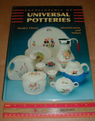 Encyclopedia of Universal Potteries Identification & Value 2008 Book ...