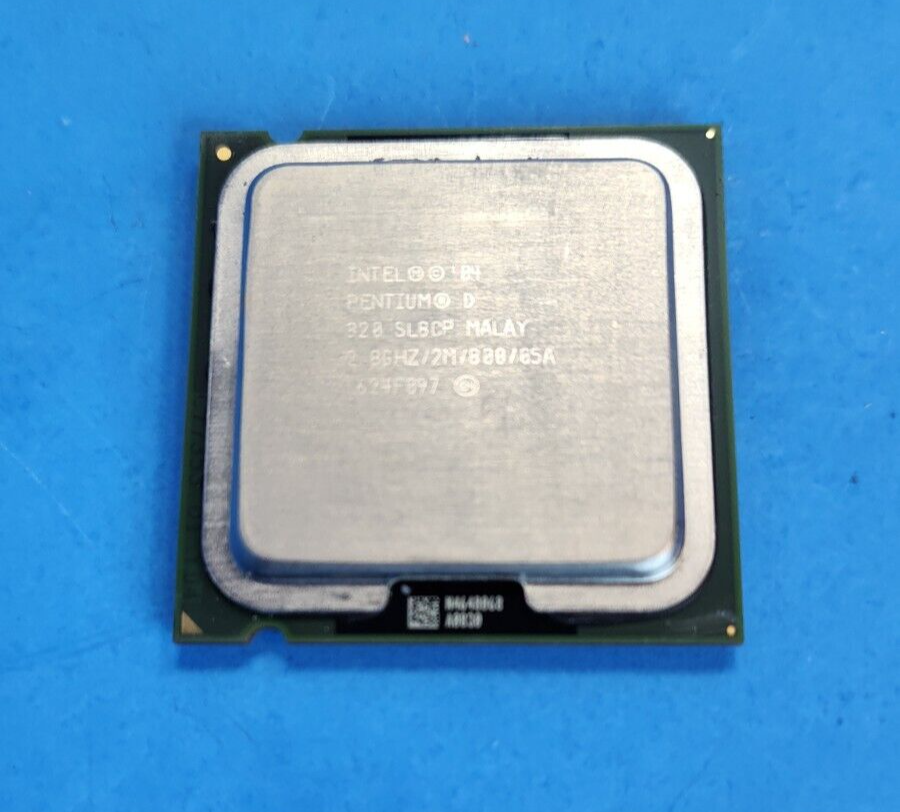 Intel Pentium D 820 2.8GHz Dual-Core 2MB Socket LGA 775 Desktop CPU ...