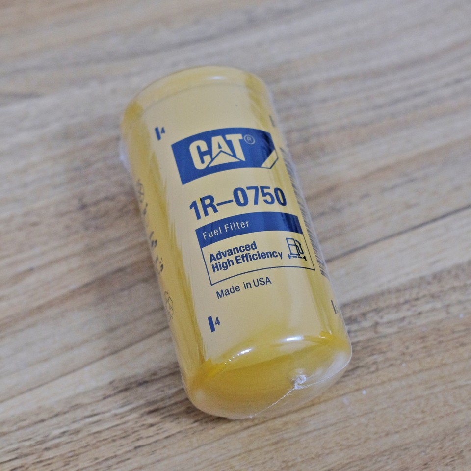 1PACK CAT 1R-0750 Fuel Filter Fealed Duramax Genuine Caterpillar 1R0750 ...