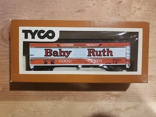 TYCO HO Baby Ruth Billboard Reefer Box car in original box #355C | eBay