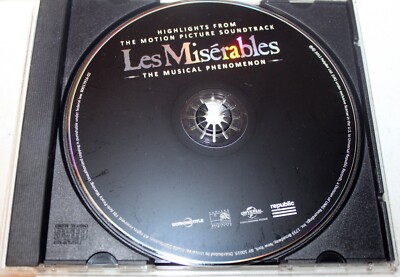 Highlights From The Motion Picture Soundtrack Les Miserables (CD 2012 ...