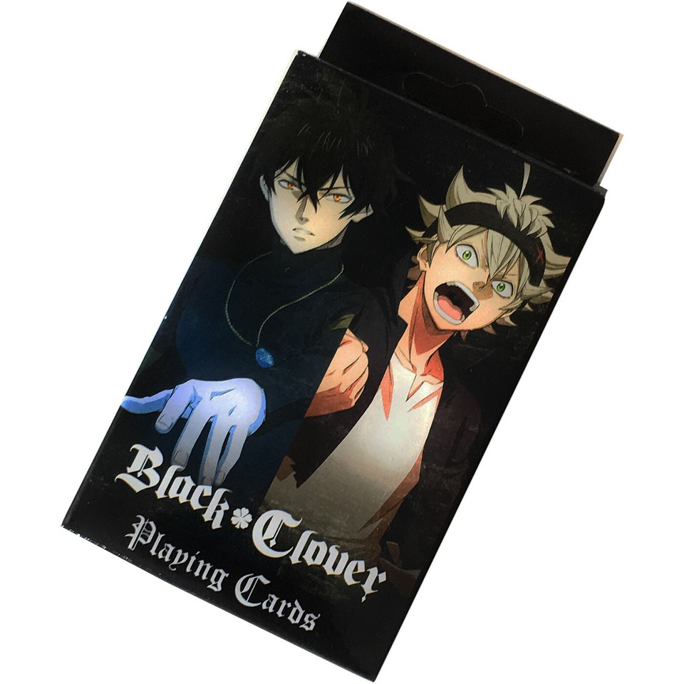 Black Clover Anime Asta Yuno Group Playing Cards One Deck Official ...