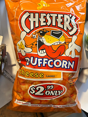 Chester's Puffcorn Snacks, Cheese 12 Big Bags! | eBay