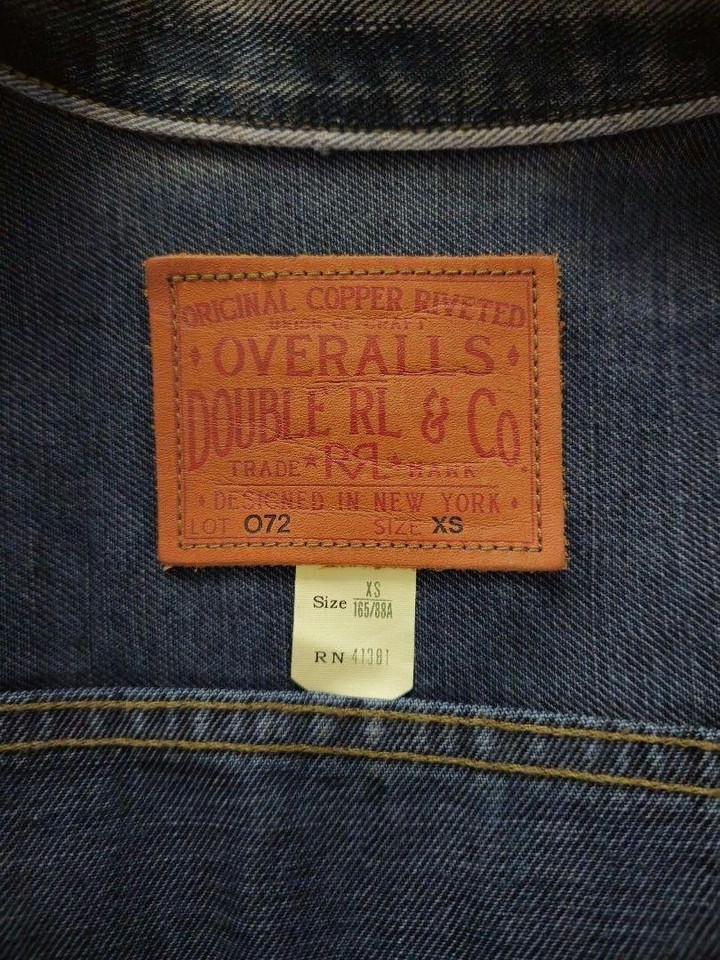 RRL Patch Denim Jacket Xs m27_0705 | eBay