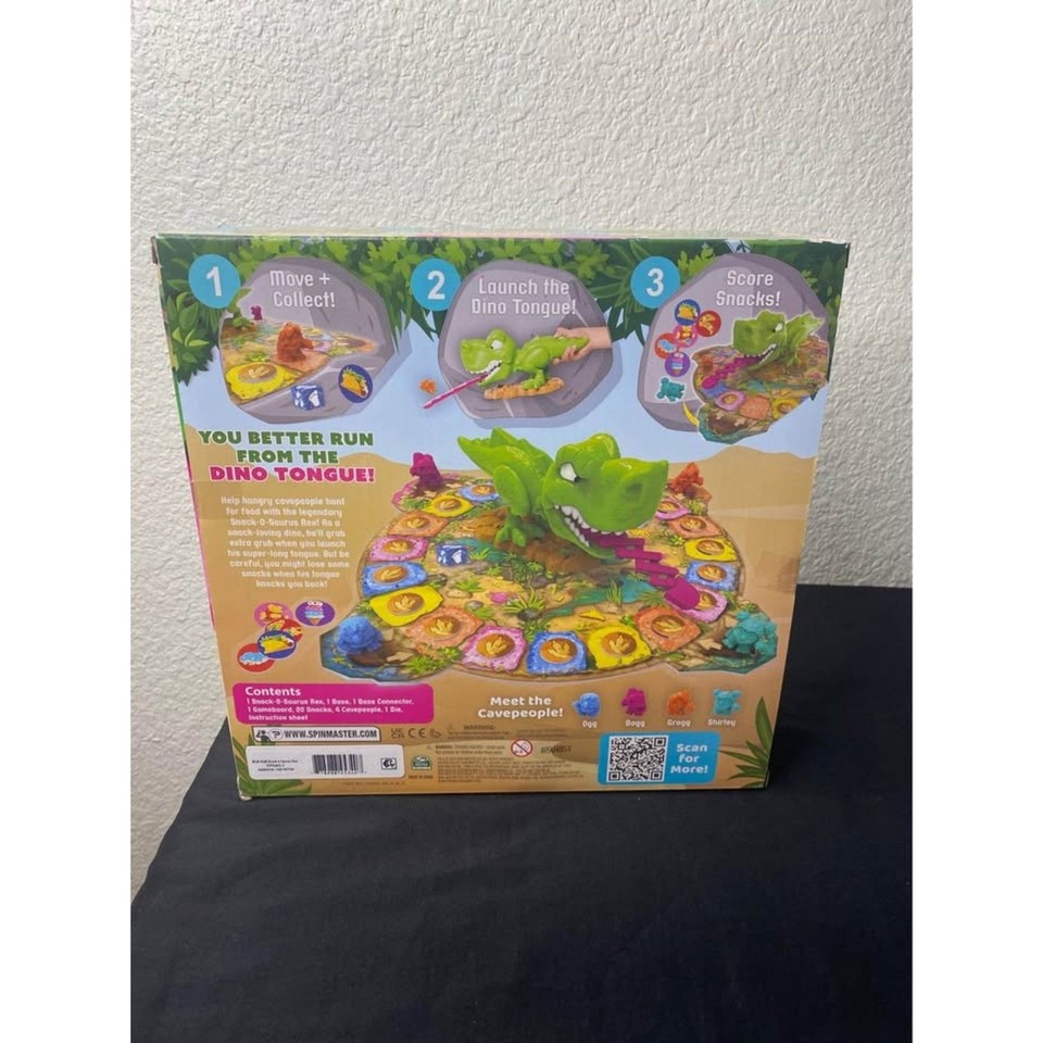 Snack-O-Saurus Rex Game by Spin Master | eBay
