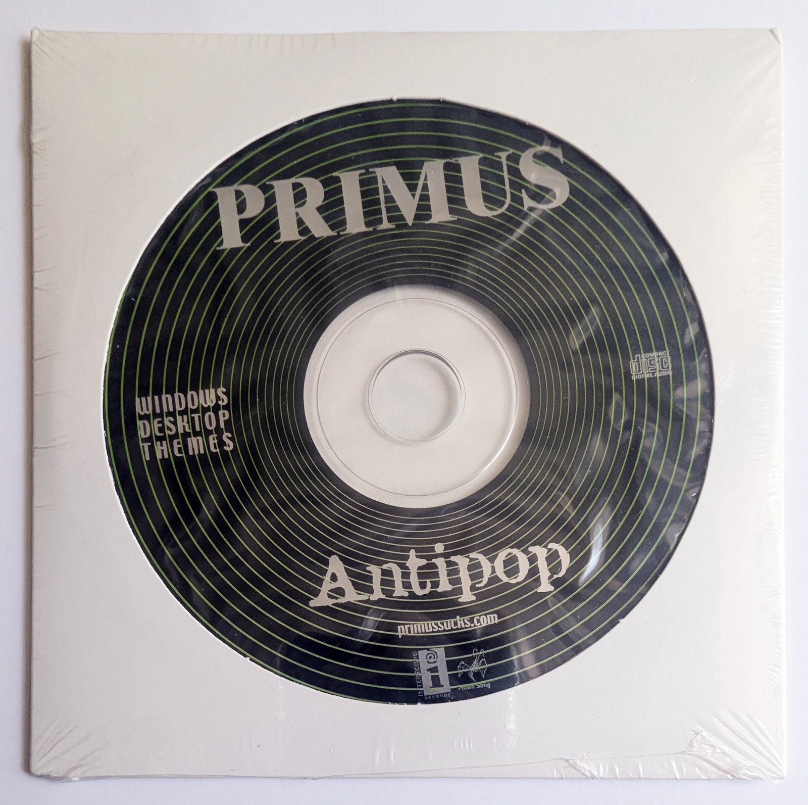 PRIMUS Antipop Window Desktop Themes CD Interscope/Prawn Song NEW ...