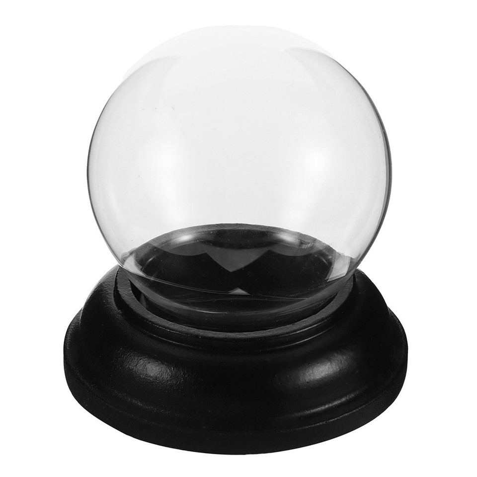 Diy Snow Globes: Clear Glass Fillable Snow Globes Water Jar With ...