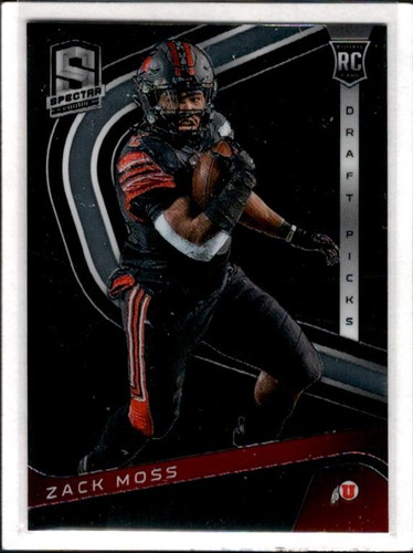 2020 Panini Chronicles Draft Picks Spectra Zack Moss RC ROOKIE CARD #8 ...