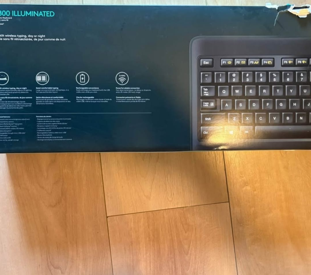 Logitech K800 (920-002359) Wireless Keyboard for sale online | eBay