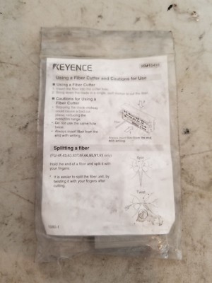 Keyence, Photoelectric Fiber Cutter, 96M10498 | eBay